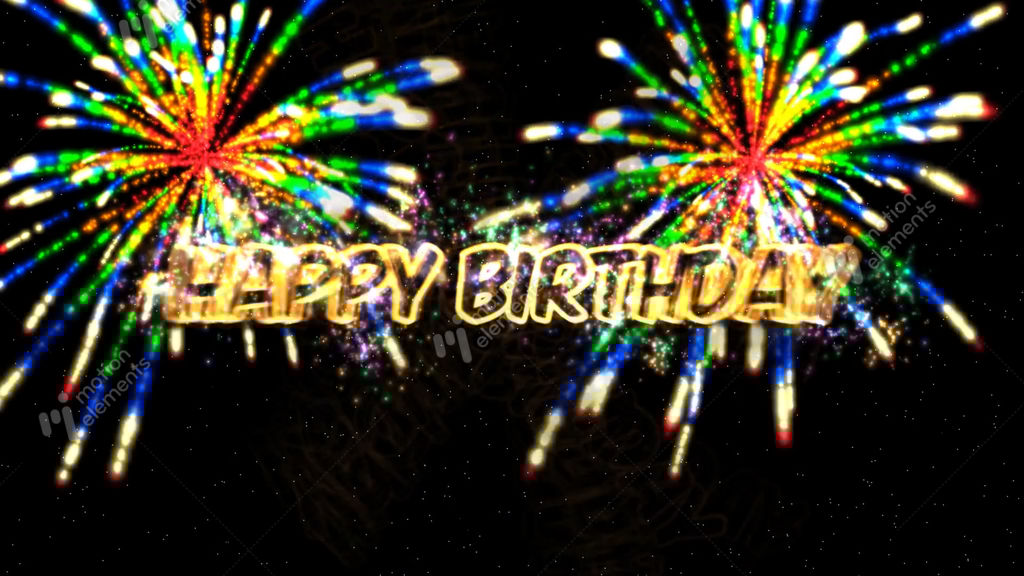 Happy Birthday Firecrackers