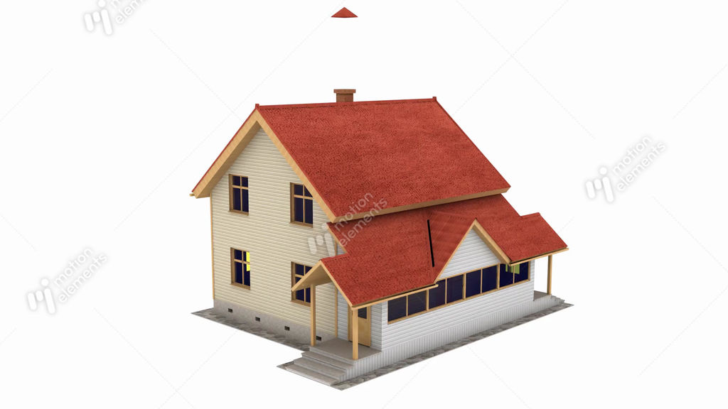 3d Animated House