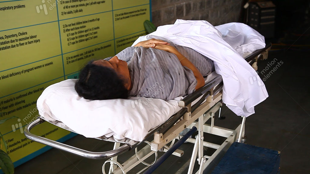 Dead Person In Hospital Bed