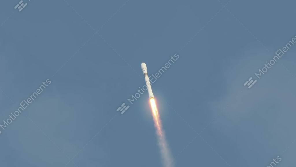 Rocket Exhaust Flames