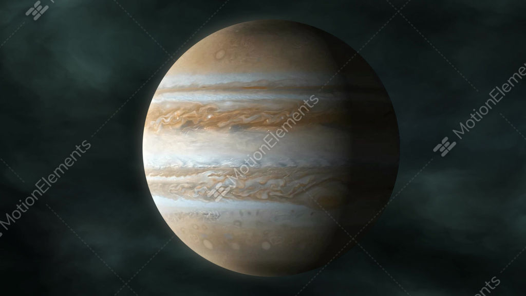 Animated Planet Jupiter