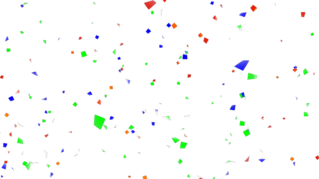 Confetti With No Background
