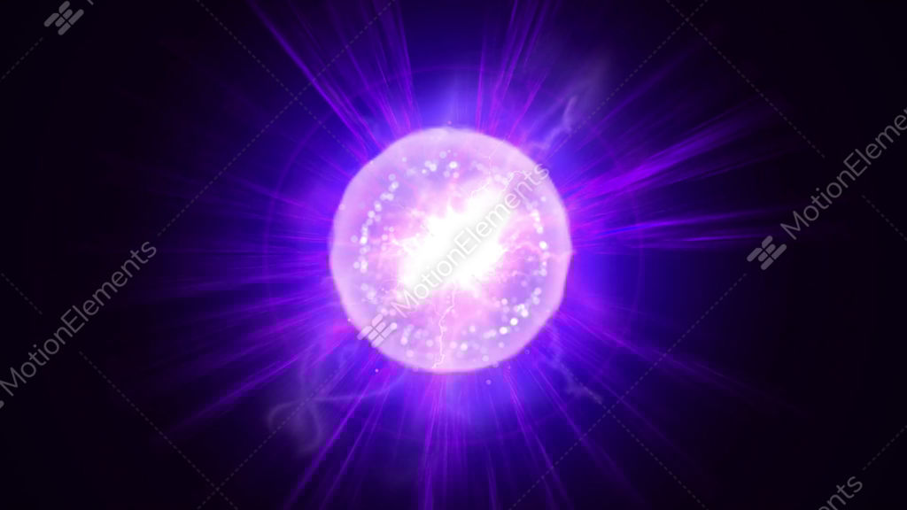 Purple Energy Ball