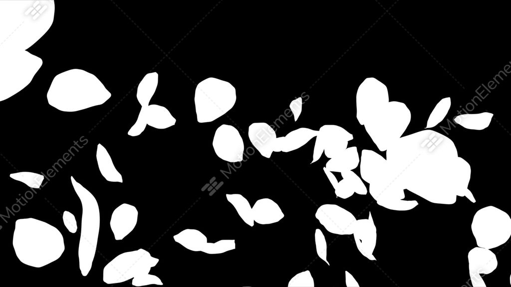 Animated Falling Flowers