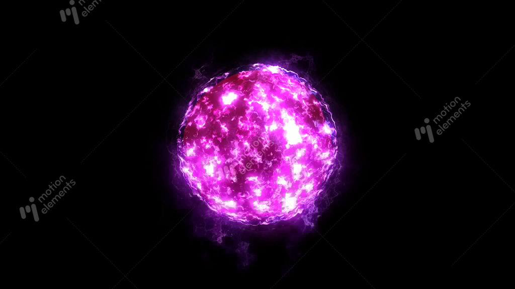 Purple Energy Ball