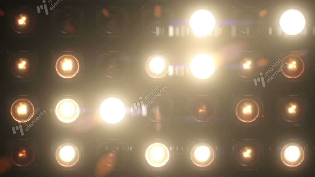 Animated Flashing Lights Background